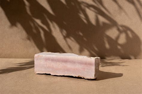 제품 홍보 및 화장품 디스플레이를 위한 마른 잔디가 있는 연단 천연 베이지 색 아름다움 받침대 제품 프레젠테이션을 위한