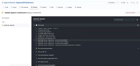 Chapter 112 Configure And Run Github Actions With Appium