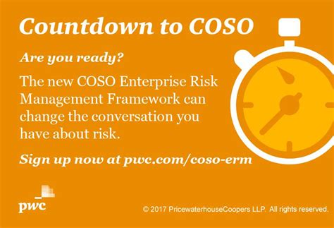Pwc On Linkedin Are You Ready The New Coso Erm Framework Is Coming Soon Sign Up For…