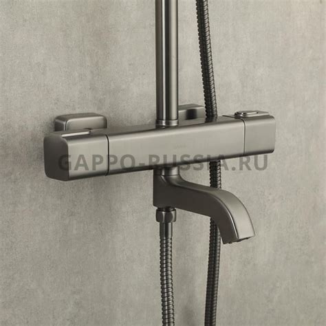 Душевая стойка с термостатом Gappo G91 G2491-9