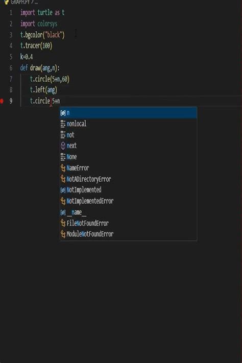 Python Turtle Graphic Designpython Coding Status Python البرمجة بايثون Reel Programming