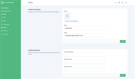 GitHub Erikwibowo Laravel Jarvis Laravel Jarvis Is A Starter Project Made With Laravel