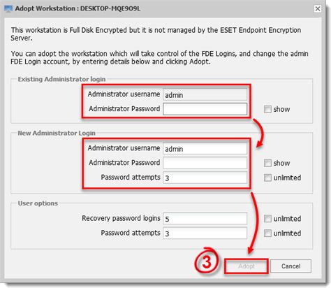 Kb7190 Convert A Standalone Client To A Managed Client In Eset Endpoint Encryption