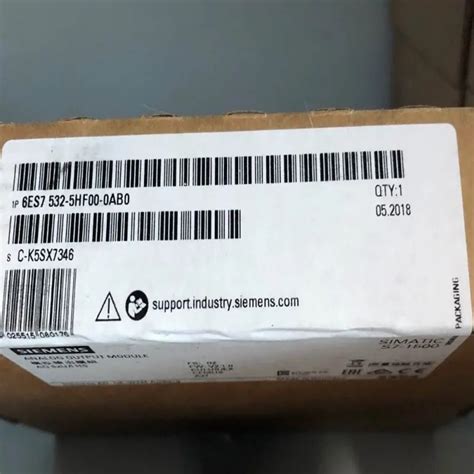 6es7532 5hf00 0ab0 Simatic Siemens S7 1500 Plc Digital Output Module