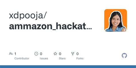 github xdpooja ammazon hackathon