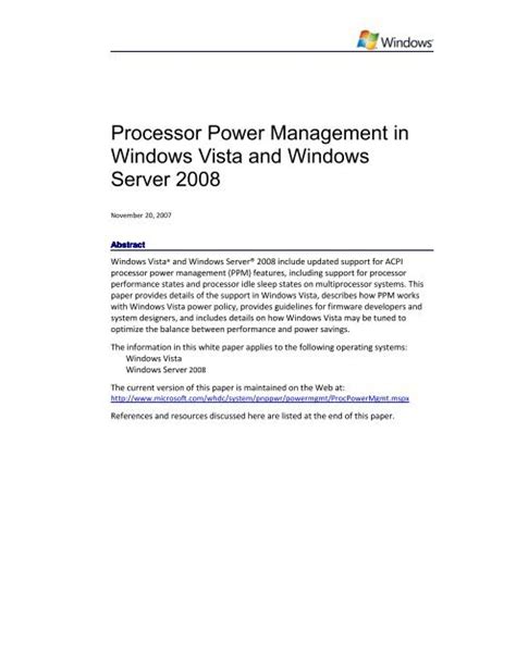 Procpowermgmtpdf Firmware Encoding Index