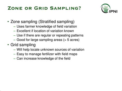 Zone Sampling Technique At Cindy Larson Blog