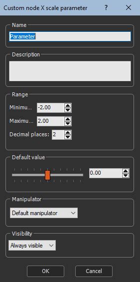 Adding An X Scale Parameter