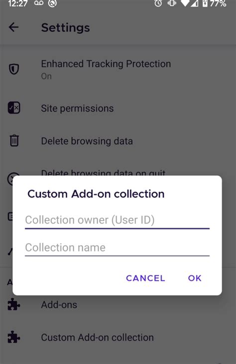 Expanded Extension Support In Firefox For Android Nightly Mozilla Add