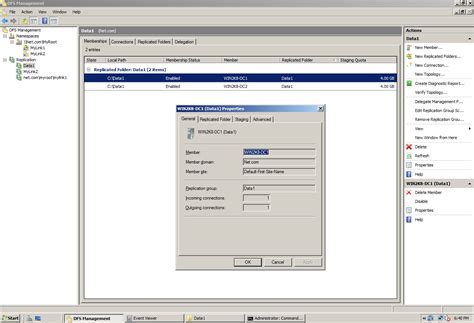 Ad Shot Gyan Dfsr Replication Group In Windows 2008 R2