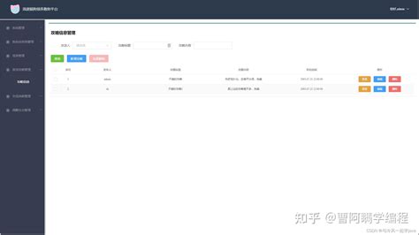 Springbootmybatismysqlvueelementui实现一个《流浪猫狗领养救助管理系统》毕业设计（超详细教程） 知乎