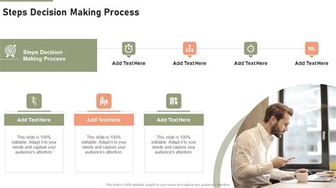 Steps Decision Making Process In Powerpoint And Google Slides Cpb PPT Presentation