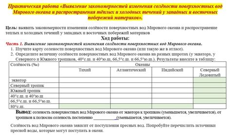 Материалы к уроку по географии в 7 классе по теме Соленость и карта солености поверхностных вод