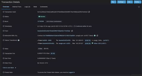 Go Ethereum Web3 Get Token Transferred Log Just Like Etherscan