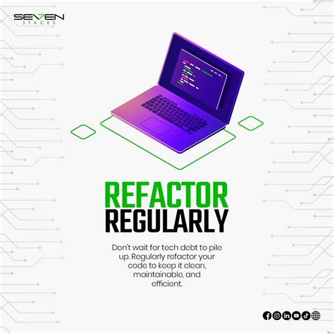 Seven Stacks On Linkedin Sevenstacks Refactoring Codequality Technicaldebt Cleancode