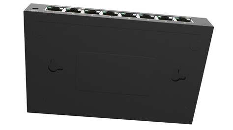 Gigabit Network Switch Black 3d Model Turbosquid 2220938