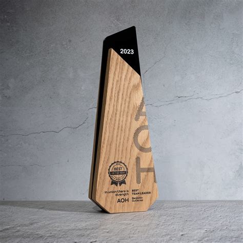 Eclipse Oak Trophy Handmade And Unique Design Awards