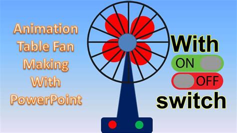 How To Create An Animated Table Fan In Powerpoint Ppt Animation Of