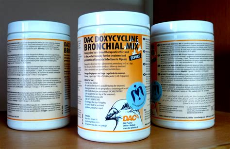 Doxycycline Bronchial Mix Dac засіб для лікування інфекцій дихальних