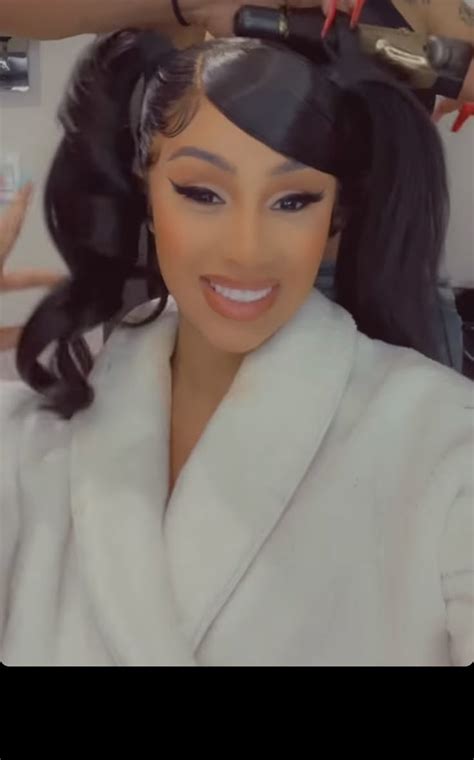 Pin By Brilliant Basics On Cardi B Cardi B Hairstyles Black Hair