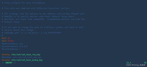 linux服务器 ssh端口修改、禁用root账户远程登录 禁止ssh远程 更改默认的远程连接ssh服务及禁止root远程连接。 csdn博客