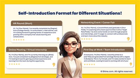 Self Introduction For Freshers