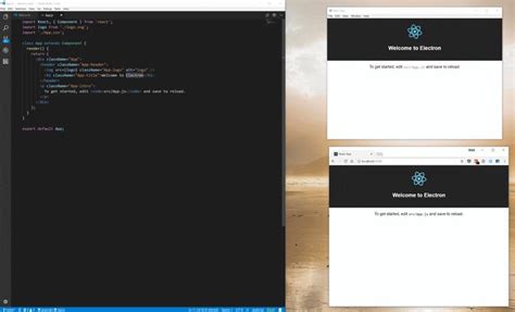 Setting Up An Electron Application Using Create React App Template App Template React App