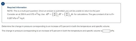 Solved Required Information NOTE This Is A Multi Part Chegg