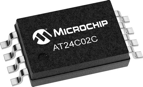 Microchip AT C C XHM T Kbit EEPROM Memory Chip Ns Pin TSSOP Serial I C RS