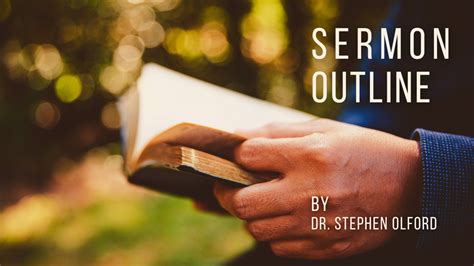 Sermon Outline Romans 1011 21 — “christianity And Your Faith”