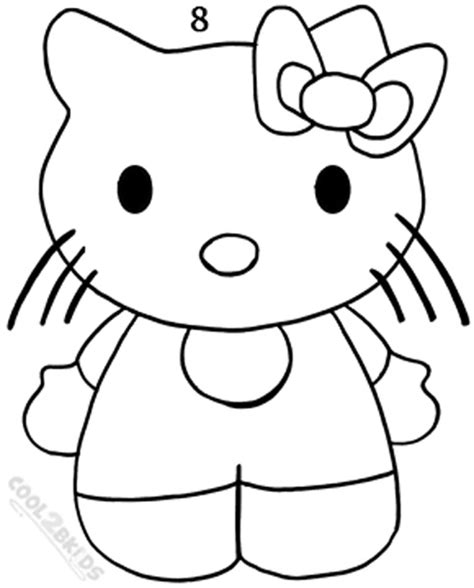 How To Draw A Hello Kitty Bow Step 8 How To Draw Angel Hello Kitty