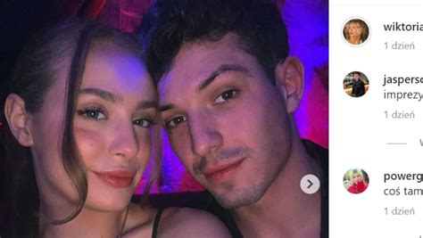 Wiktoria Gąsiewska I Jasper Sołtysiewicz Na Wspólnych Zdjęciach Ten Z