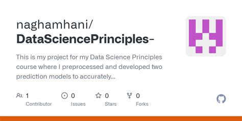 github naghamhani datascienceprinciples this is my project for my