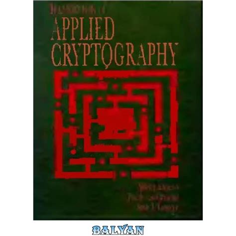 خرید و قیمت دانلود کتاب Handbook Of Applied Cryptography ترب