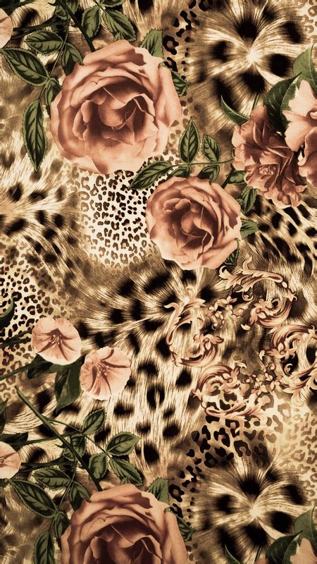 Apps Theme Service Leopard Print Wallpaper Cheetah Print Wallpaper