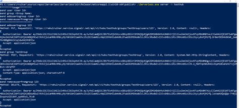 azure signalr api add to group stack overflow
