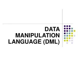 PPT SQL DML Data Manipulation Language PowerPoint Presentation Free Download ID 1445213