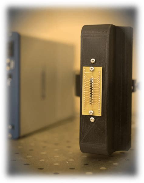 Photo Of Titanium Based Microbolometer Thz Camera It Is Composed Of A Download Scientific