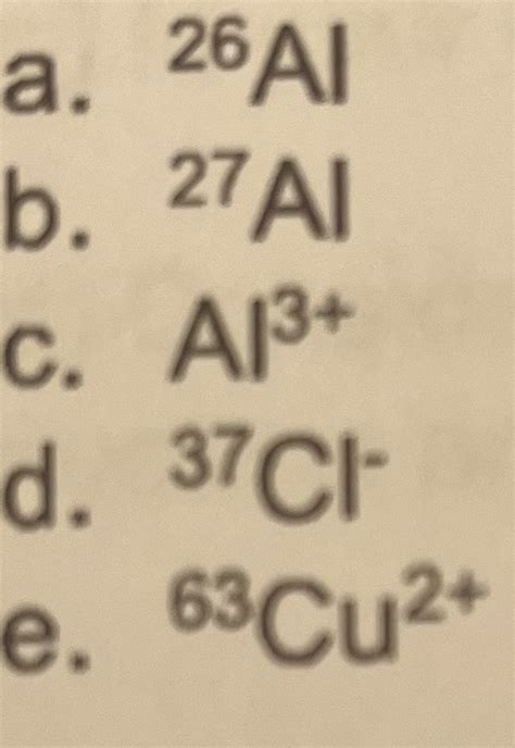 [solved] Consider The Nuclear Symbols Below For Each Determine How Many Course Hero