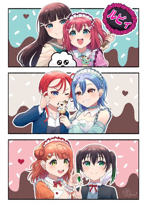 Dynasty Reader Image › Ska Harumi Dia X Ruby Mei X Shiki Ayumu X