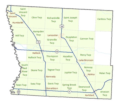 Kittson County Maps