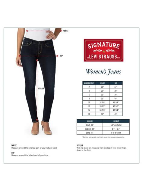 Levis Size Conversion Chart Womens