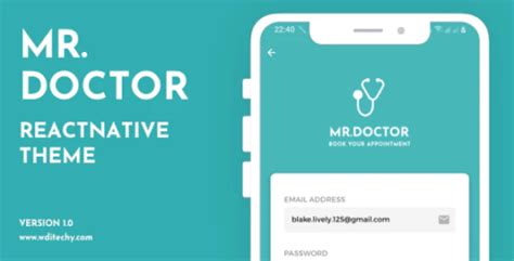 Mrdoctor React Native Themetemplates Clean Codz