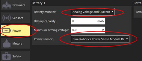 Parameters Are Missing From Firmware Error Blue Robotics Software