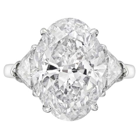 752 Carat Oval Diamond Ring At 1stdibs
