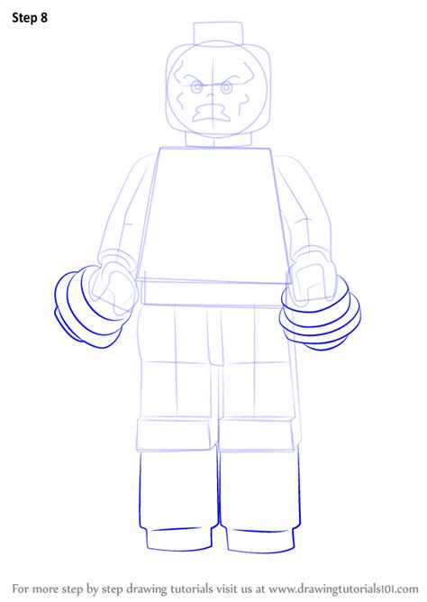 How To Draw Lego Iron Skull Lego Step By Step DrawingTutorials101 Com