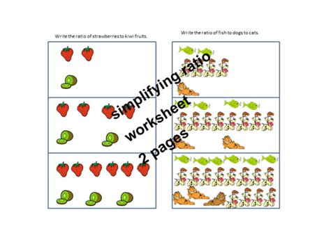 Introduction To Simplifying Ratio Teaching Resources