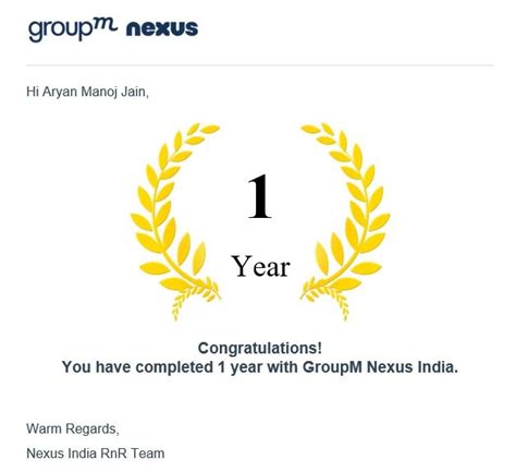 Aryan Jain On Linkedin Its Hard To Believe That I Completed A Year At Groupm Already Time