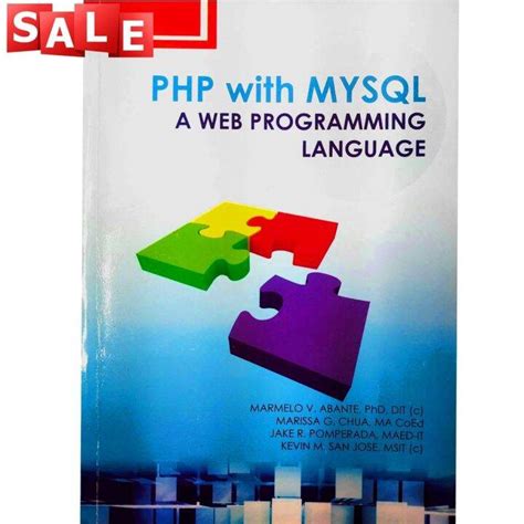Php With Mysql A Web Programming Language 2015 Marmelo Abante Chua