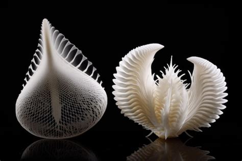 Premium Ai Image D Printed Objects Transforming Over Time Created